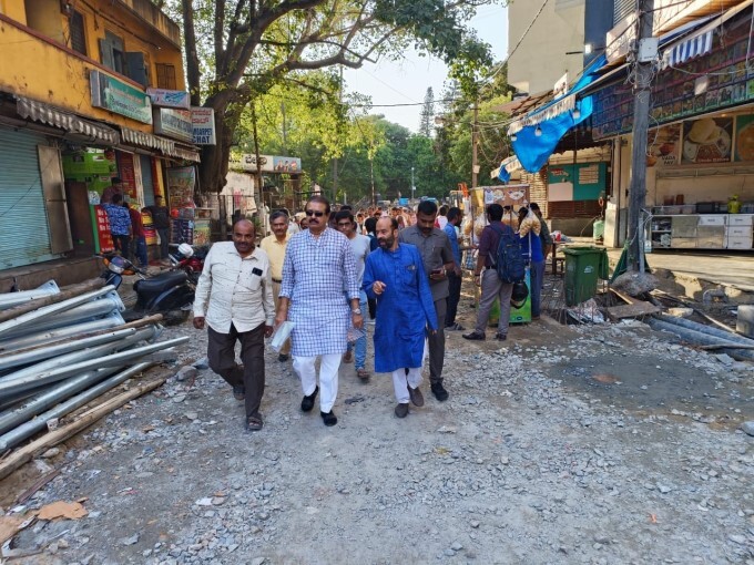 ವಿವಿ ಪುರಂ ಫುಡ್‌ಸ್ಟ್ರೀಟ್ ಅಭಿವೃದ್ಧಿ ಕಾಮಗಾರಿ ವೀಕ್ಷಿಸಿದ ಶಾಸಕರು | Chickpet ...
