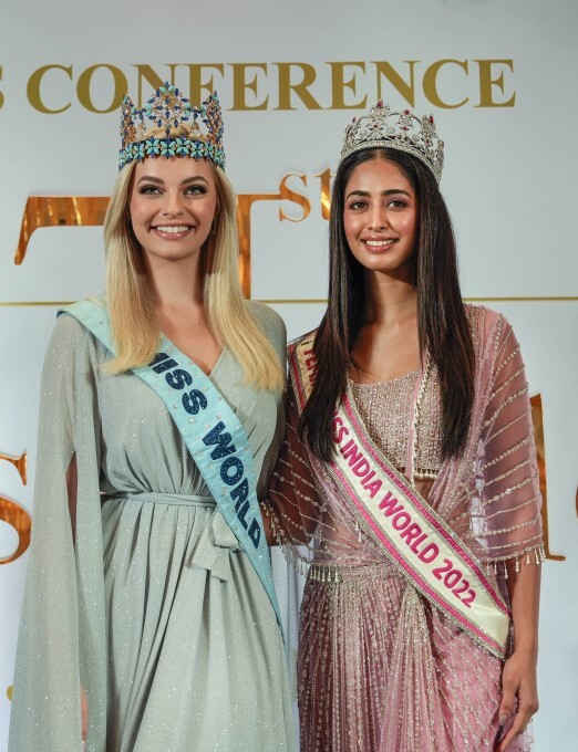 71st Miss World Tournament : ದೆಹಲಿಯಲ್ಲಿ ವಿಶ್ವ ಸುಂದರಿ ಕರೋಲಿನಾ ಬೈಲಾವ್ಸ್ಕಾ ...
