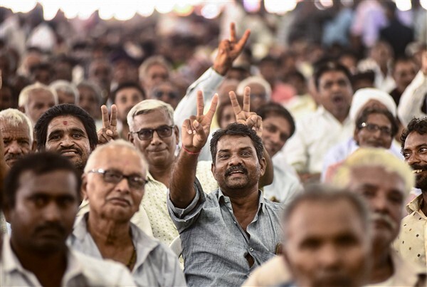 Prime Minister Narendra Modi Addresses A Public Meeting During The ...
