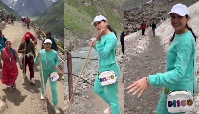 બર્ફાની બાબાના ધામ પહોંચી સારા અલી ખાન, અમરનાથ યાત્રાની તસવીરો થઇ વાયરલ | Sara Ali Khan Reached ...