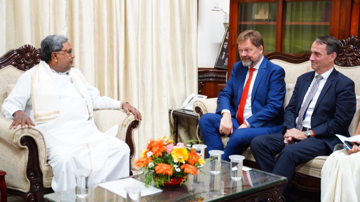 ಡಾ. ಫಿಲಿಪ್ ಆಕರ್ ಮನ್ ಅವರನ್ನು ಭೇಟಿ ಮಾಡಿದ ಸಿದ್ದರಾಮಯ್ಯ | Siddaramaiah Met German Ambassador Philip ...