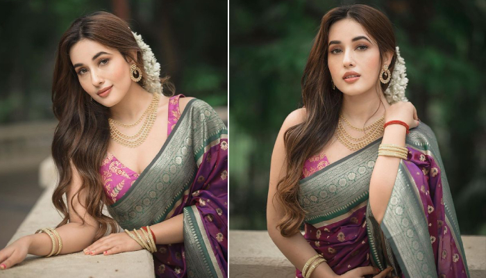 पड़ोसी मुल्क की एक्ट्रेस अदिति बुधाथोकी ने एथनिक लुक से बरपाया कहर ...