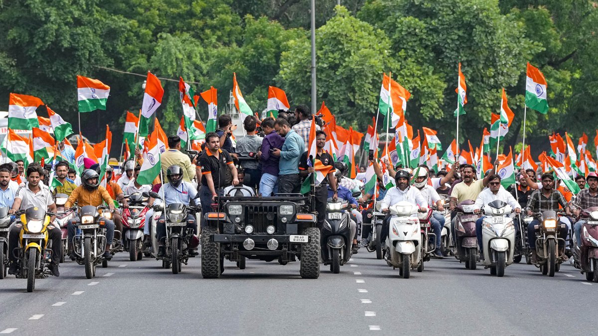 ಸ್ವಾತಂತ್ರ್ಯ ದಿನಾಚರಣೆ: ದೇಶದ ಹಲವು ನಗರಗಳಲ್ಲಿ 'ತಿರಂಗಾ ರ್‍ಯಾಲಿ' | Community ...