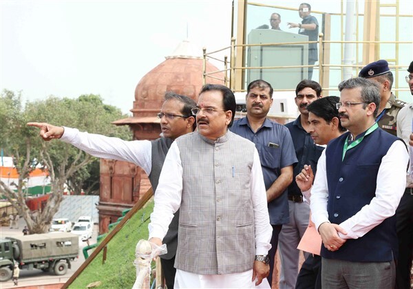 In Pics: Preparation in Full Swing Ahead Of 77th Independence Day 2023 ...