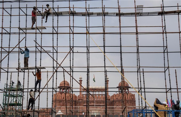 In Pics: Preparation in Full Swing Ahead Of 77th Independence Day 2023 ...