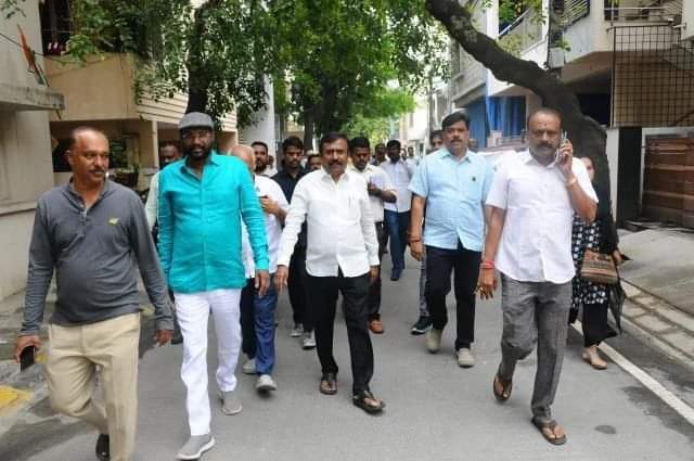 ಜಯನಗರ ಶಾಸಕರ ಮನೆ ಮನೆ ಭೇಟಿ | BJP MLA CK Ramamurthy Visit Jayanagar LIC ...