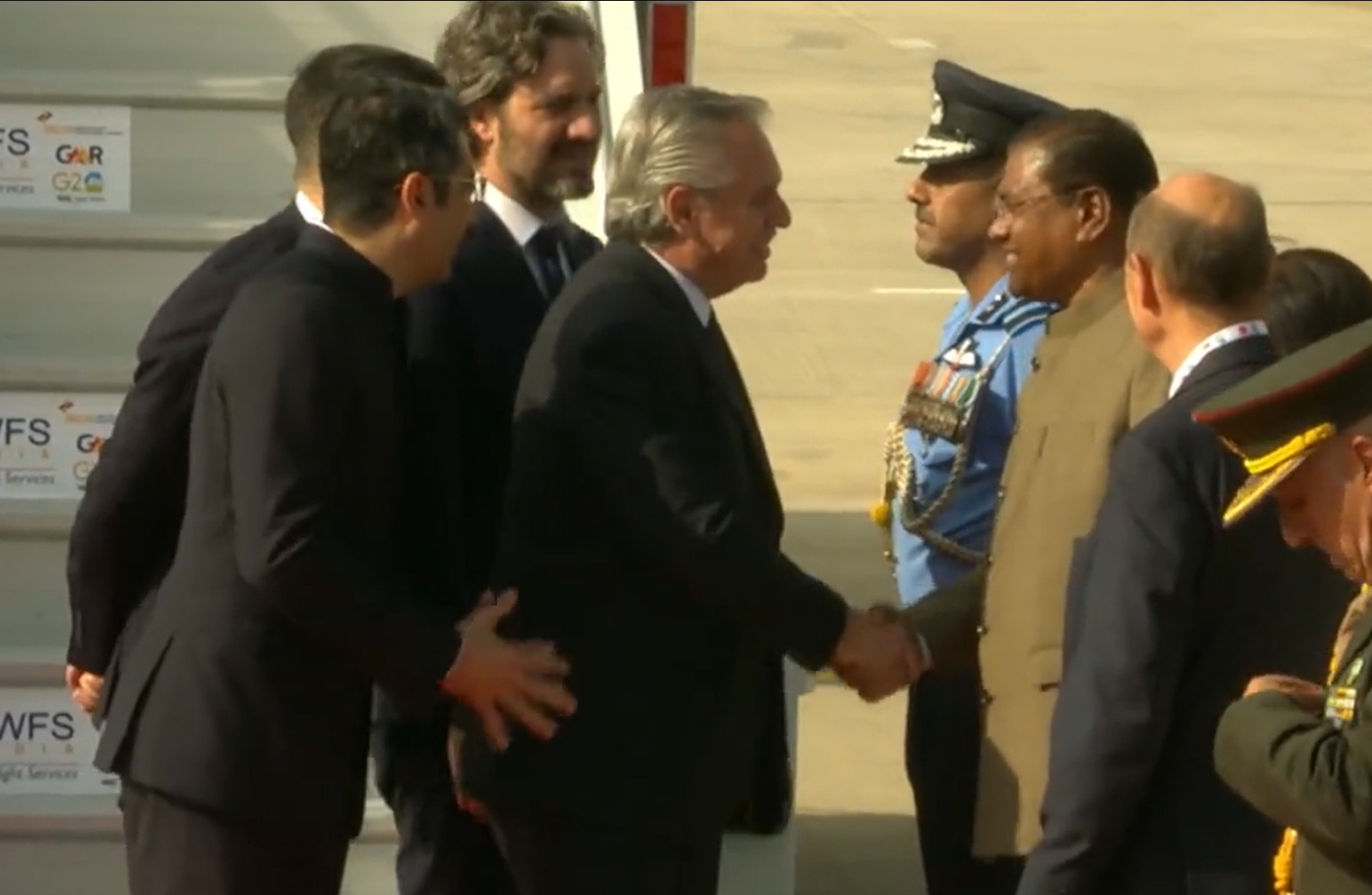 G20 Summit: Argentina's President Fernandez Arrives in New Delhi Ahead of G20 Summit - Oneindia