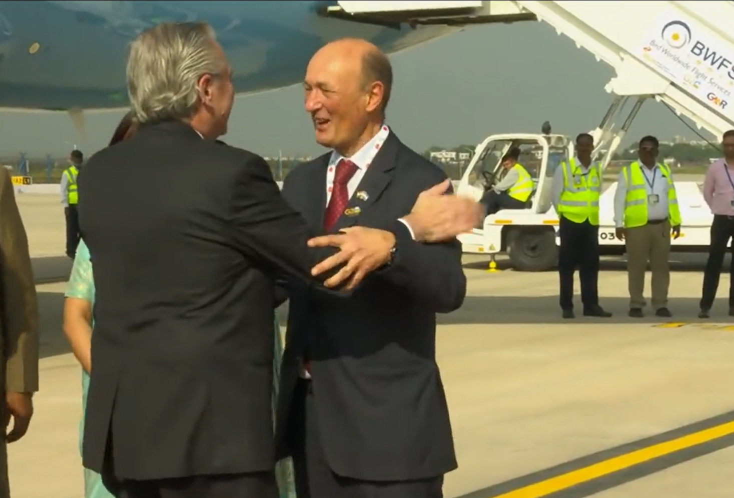 G20 Summit: Argentina's President Fernandez Arrives in New Delhi Ahead of G20 Summit - Oneindia