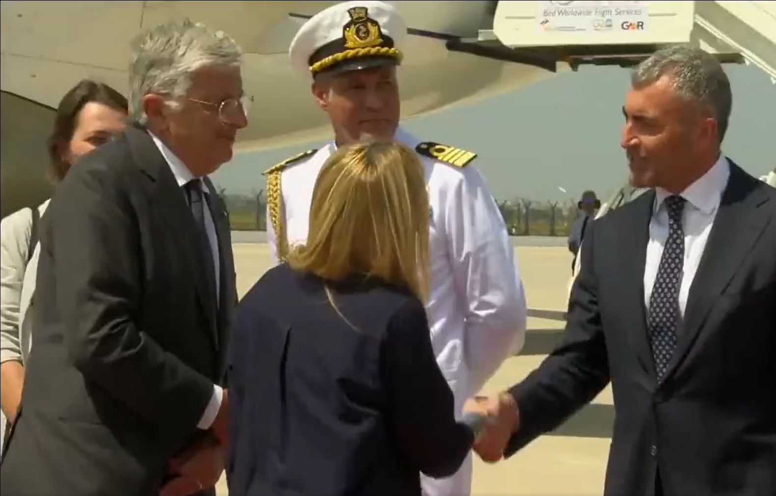 In Pics: Italian Prime Minister Giorgia Meloni Touches Down in India ...