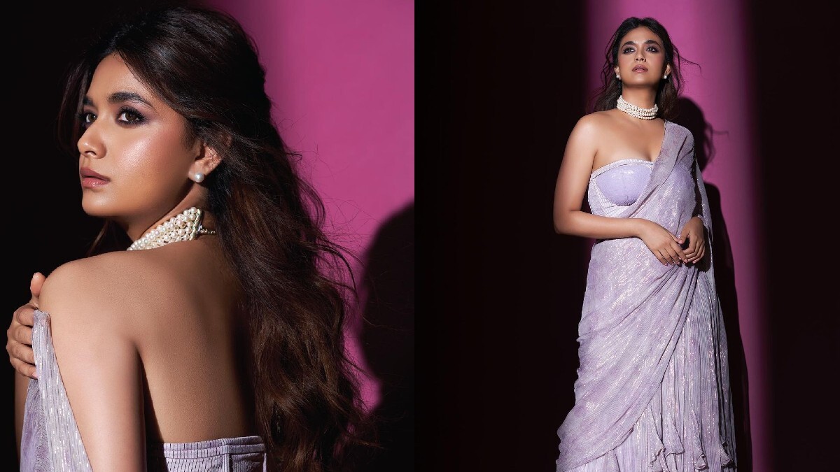 Keethy Suresh: ലാവെന്‍ഡര്‍ ലൗ: കില്ലിങ്ങ് ലുക്കില്‍ ഗ്ലാമറസ്സ് ...