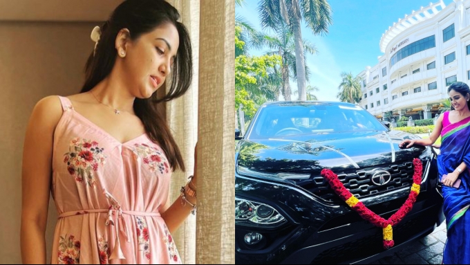 PHOTOS: புது கார் வாங்கிய பாவனி - அமீர் ஜோடி.. விலை இத்தனை லட்சமா ...