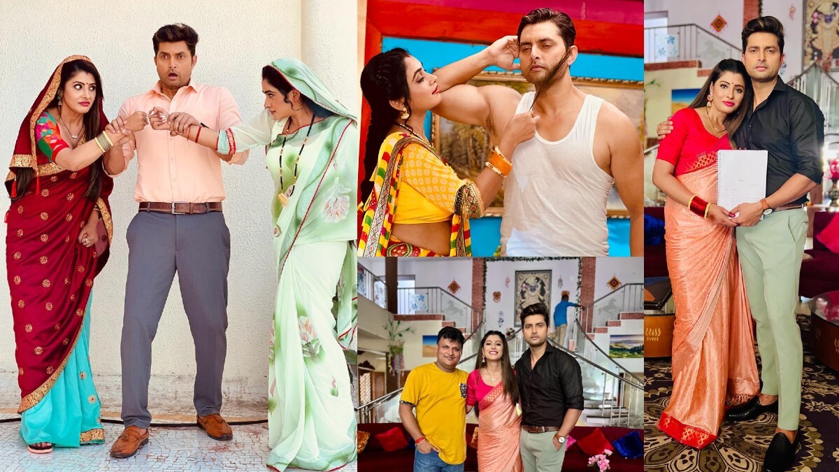 Bhojpuri Movie: संचिता बनर्जी और ऋतु सिंह के साथ इश्क फरमा रहे अभिनेता ...