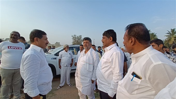 ಮಾಗಡಿ ಕ್ಷೇತ್ರದಲ್ಲಿ ಡಿಸಿಎಂ ಡಿ ಕೆ ಶಿವಕುಮಾರ್ ಗೆ ಅದ್ದೂರಿ ಸ್ವಾಗತ | DCM DK ...