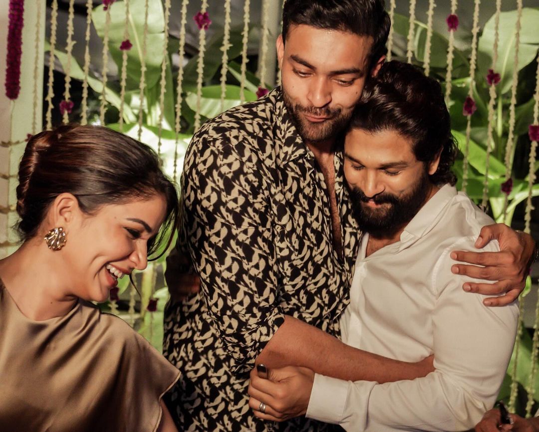 అల్లు వారి ఇంట్లో వరుణ్ తేజ్- లావణ్య త్రిపాఠి కోసం గ్రాండ్ పార్టీ. | Grand Party For Varun Tej ...