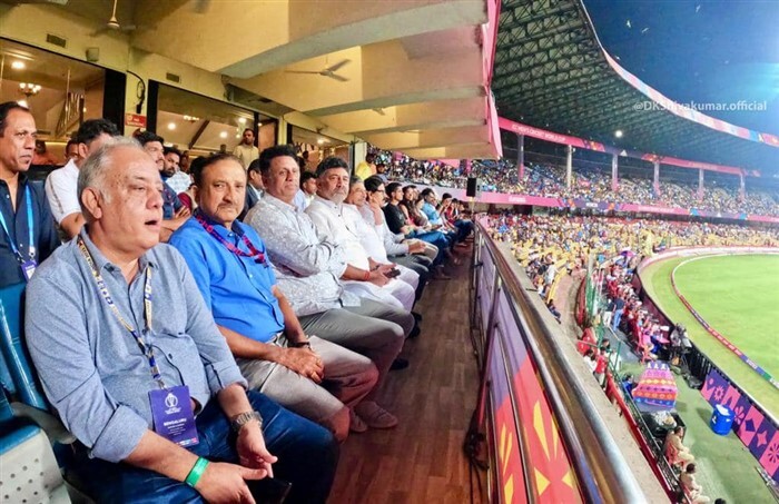 ICC World Cup 2023: ಚಿನ್ನಸ್ವಾಮಿ ಕ್ರೀಡಾಂಗಣದಲ್ಲಿ ಆಸ್ಟ್ರೇಲಿಯಾ-ಪಾಕ್‌ ಪಂದ್ಯ ...