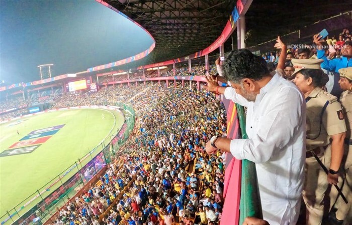 ICC World Cup 2023: ಚಿನ್ನಸ್ವಾಮಿ ಕ್ರೀಡಾಂಗಣದಲ್ಲಿ ಆಸ್ಟ್ರೇಲಿಯಾ-ಪಾಕ್‌ ಪಂದ್ಯ ...