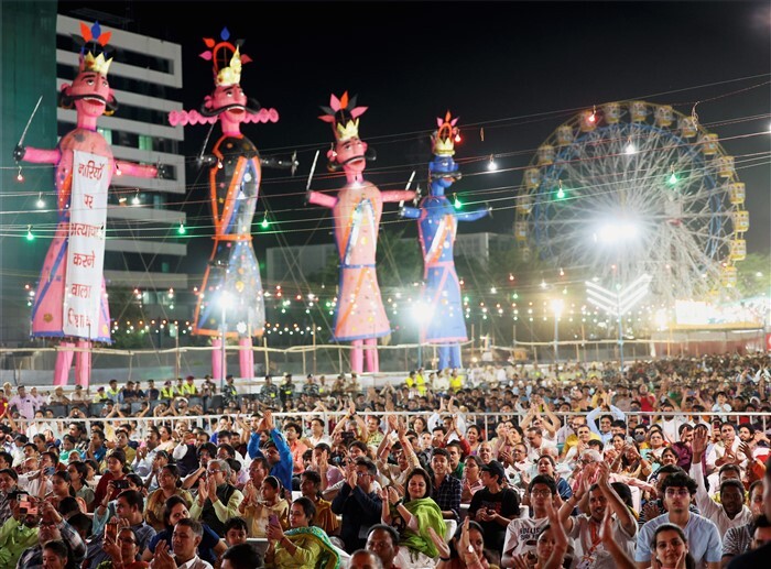 In Pics: India's Diverse Ravan Dahan Celebrations - Oneindia