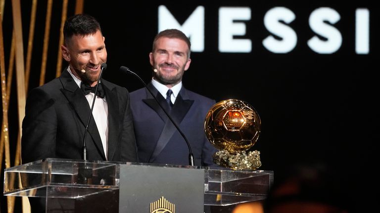 In Pics: Lionel Messi Clinches 8th Ballon d'Or, Sets New Record - Oneindia