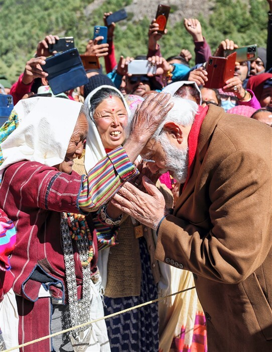 In Pics: PM Modi Visits Gunji Village in Pithoragarh, Uttarakhand ...