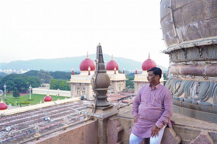 ಮೈಸೂರು ದಸರಾ 2023; ಮೈಸೂರು ಅರಮನೆಗೆ ಸಚಿವ ಮಹದೇವಪ್ಪ ಭೇಟಿ | Mysuru Dasara ...