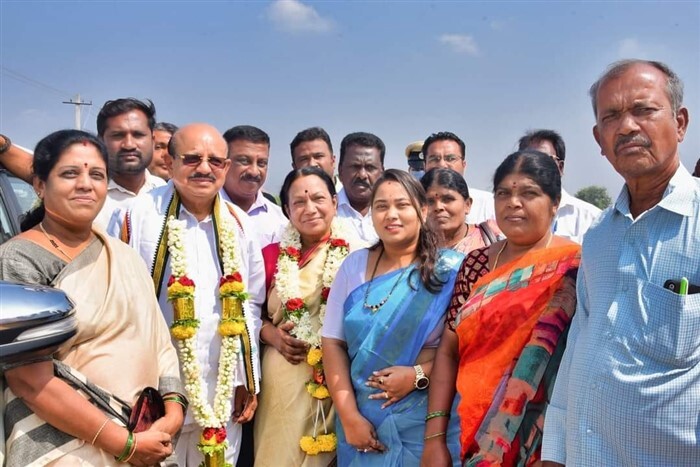 ಭರ್ತಿಯಾದ ಶಿರಾ ದೊಡ್ಡಕೆರೆಗೆ ಬಾಗಿನ ಅರ್ಪಿಸಿದ ಟಿಬಿ ಜಯಚಂದ್ರ | TB Jayachandra Performs Ganga Puja For ...