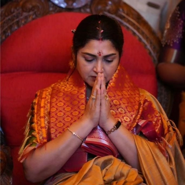 Photos: ಕೇರಳದಲ್ಲಿ ನಾರಿ ಪೂಜೆಗೆ ಆಯ್ಕೆಯಾದ ನಟಿ ಖುಷ್ಬೂ ಸುಂದರ್ ವೈರಲ್ ಫೋಟೋಗಳು | Viral Photos Of Actress ...