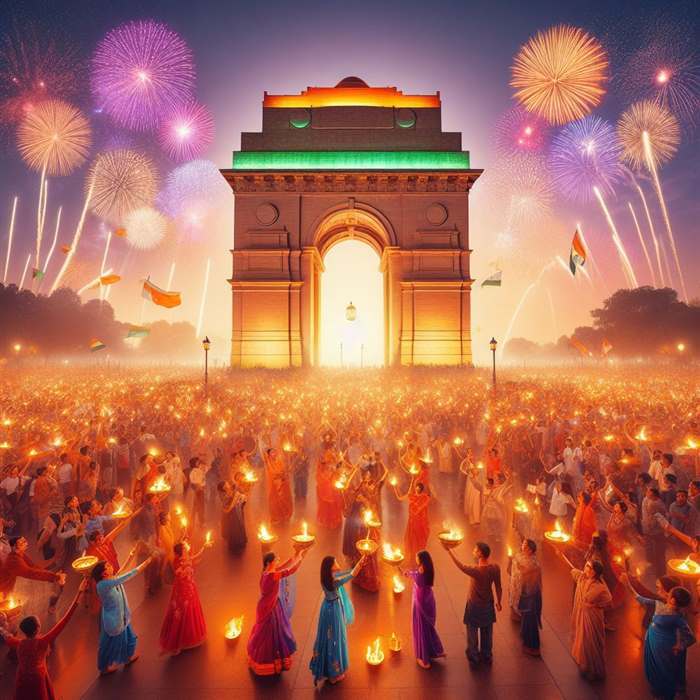 Diwali 2023: Mesmerizing Diwali Celebrations at India's Landmarks ...