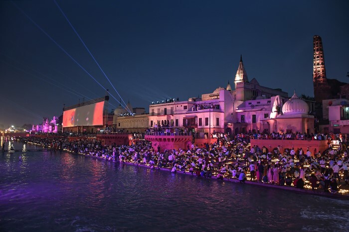 In Pics: Ayodhya Deepotsav Sets Guinness Record Lits Over 22 Lakh Diyas ...