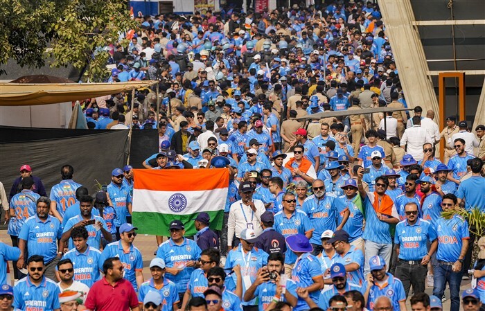In Pics: Indian Fans Pack Modi Stadium for ICC Cricket World Cup 2023 ...
