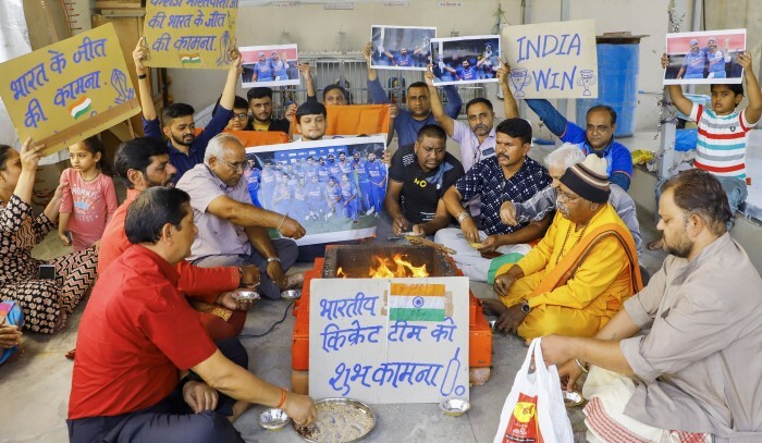 In Pics: World Cup 2023 Excitement Peeks, Nation Prays For India’s ...