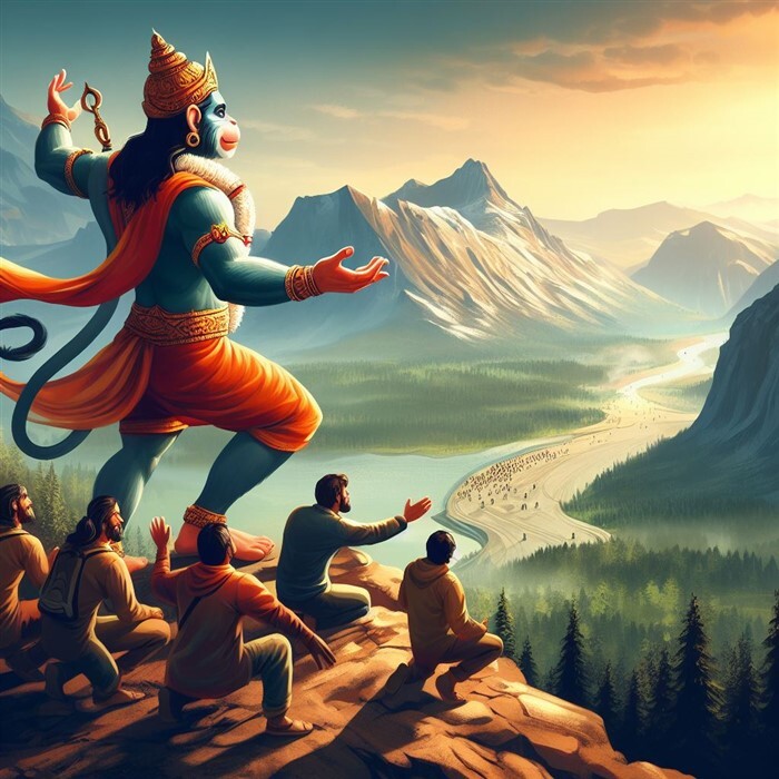 Lord Hanuman AI Generated Images 2023 - Download for Free Hanuman ji HD Pictures - Oneindia
