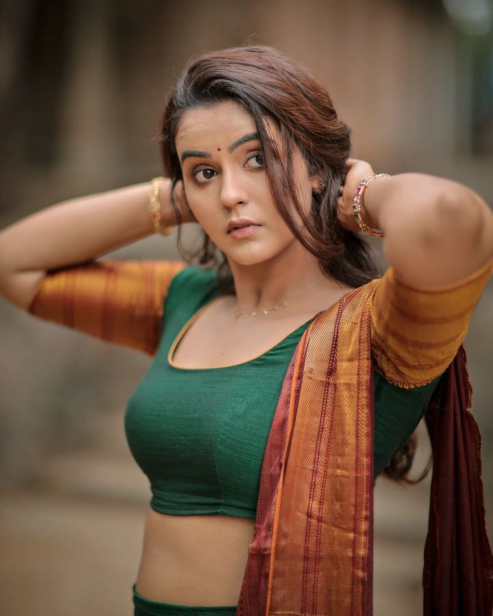 PHOTOS: மாலையும் கழுத்துமாய்.. 'கயல்' சீரியல் நாயகியின் கலக்கல் ...