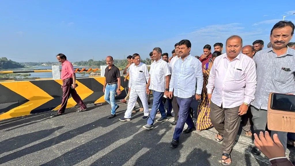 ಶಿವಮೊಗ್ಗ ಬೈಪಾಸ್‌ ರಸ್ತೆಯ ತುಂಗಾ ನದಿ ಹೊಸ ಸೇತುವೆ ಉದ್ಘಾಟನೆ | BY Raghavendra ...