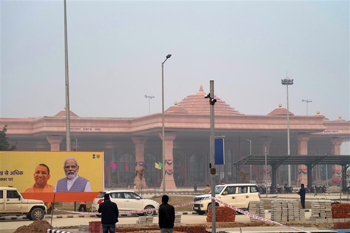 In Pics: Ayodhya Gears Up for PM Modi's Visit - Oneindia