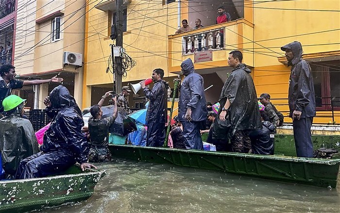 In Pics: Chennai Grapples with Cyclone Michaung Aftermath - Oneindia