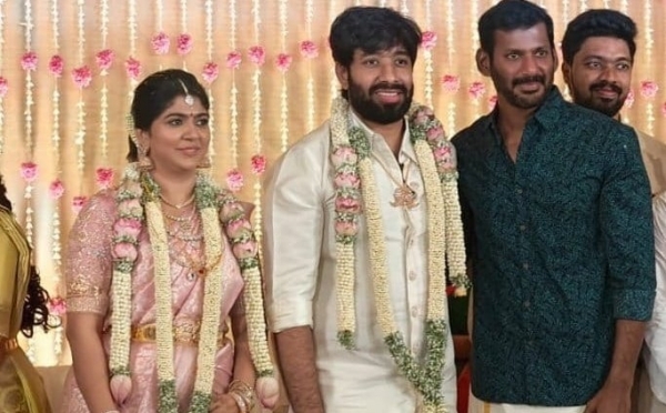 In Pics: ‘Mark Antony’ Director Adhik Ravichandran Marries Aishwarya ...