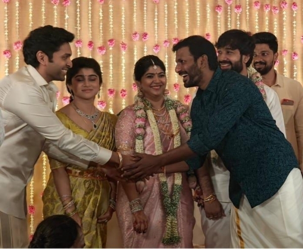 In Pics: ‘Mark Antony’ Director Adhik Ravichandran Marries Aishwarya ...