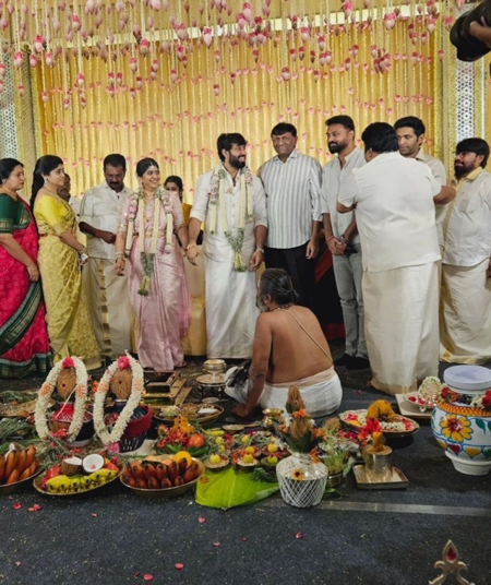 In Pics: ‘Mark Antony’ Director Adhik Ravichandran Marries Aishwarya ...