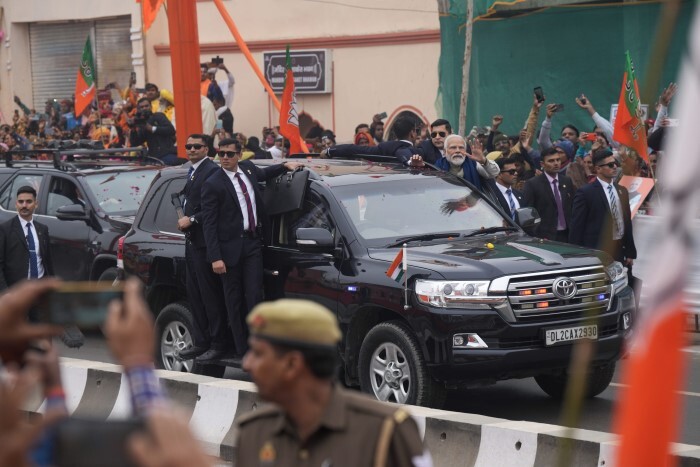 In Pics: PM Modi in Ayodhya Ahead of Ram Mandir Inauguration - Oneindia