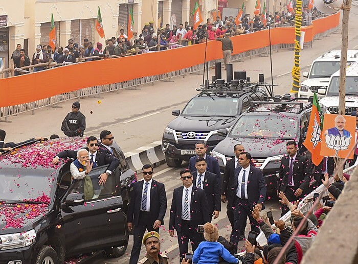 In Pics: PM Modi in Ayodhya Ahead of Ram Mandir Inauguration - Oneindia