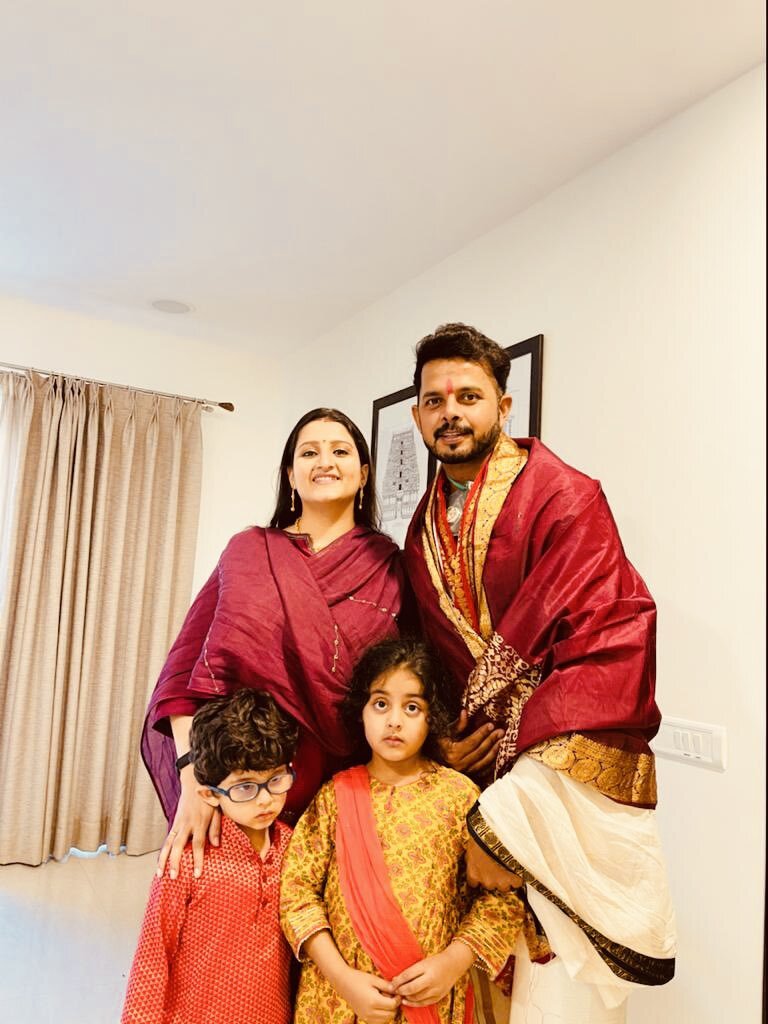 राज परिवार से ताल्लुक रखती हैं श्रीसंत की पत्नी, हर मुश्किल समय में ...