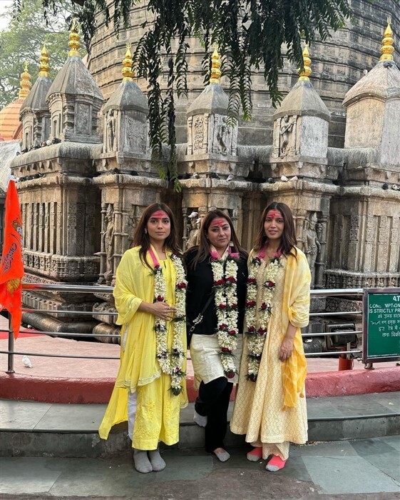 In Pics: Bhumi Pednekar’s Spiritual Journey To Kamakhya Devi Temple ...
