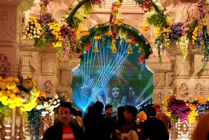 In Pics: Ram Mandir Aglow with Light After Consecration Ceremony in Ayodhya - Oneindia
