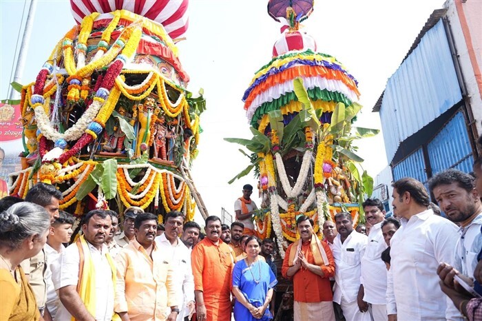 ಕಾಯಕಯೋಗಿ ಪವಾಡಪುರುಷ ಶ್ರೀಚನ್ನಬಸವ ತಾತನವರ ಜಾತ್ರಾ ಮಹೋತ್ಸವ ಸಂಭ್ರಮ | MLA Gali ...