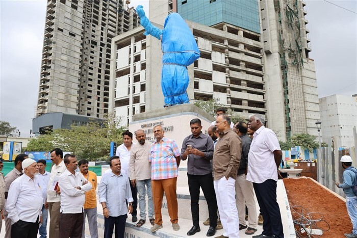 ಬೆಂಗಳೂರಲ್ಲಿ ರಾಜೀವ್‌ ಗಾಂಧಿ ಕಂಚಿನ ಪ್ರತಿಮೆ ಉದ್ಘಾಟನೆಗೆ ಸಿದ್ದ | Rajiv Gandhi ...