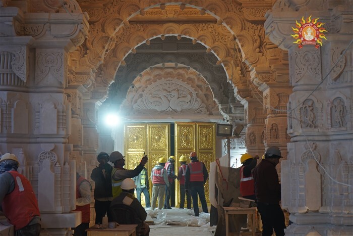 Ram Mandir: ಅಯೋಧ್ಯೆಯ ರಾಮ ಮಂದಿರ ಆವರಣದ ಮೊದಲ ಫೋಟೋ ಬಿಡುಗಡೆ | Ram Mandir ...