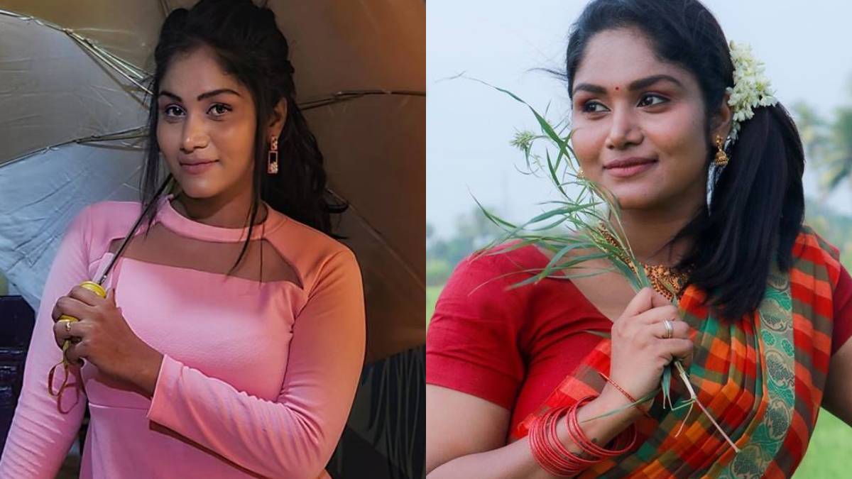 PHOTOS: கண்டாங்கி சேலையில் கண்ணை பறிக்கும் சீரியல் நடிகை.. வயல்வெளியில் ...