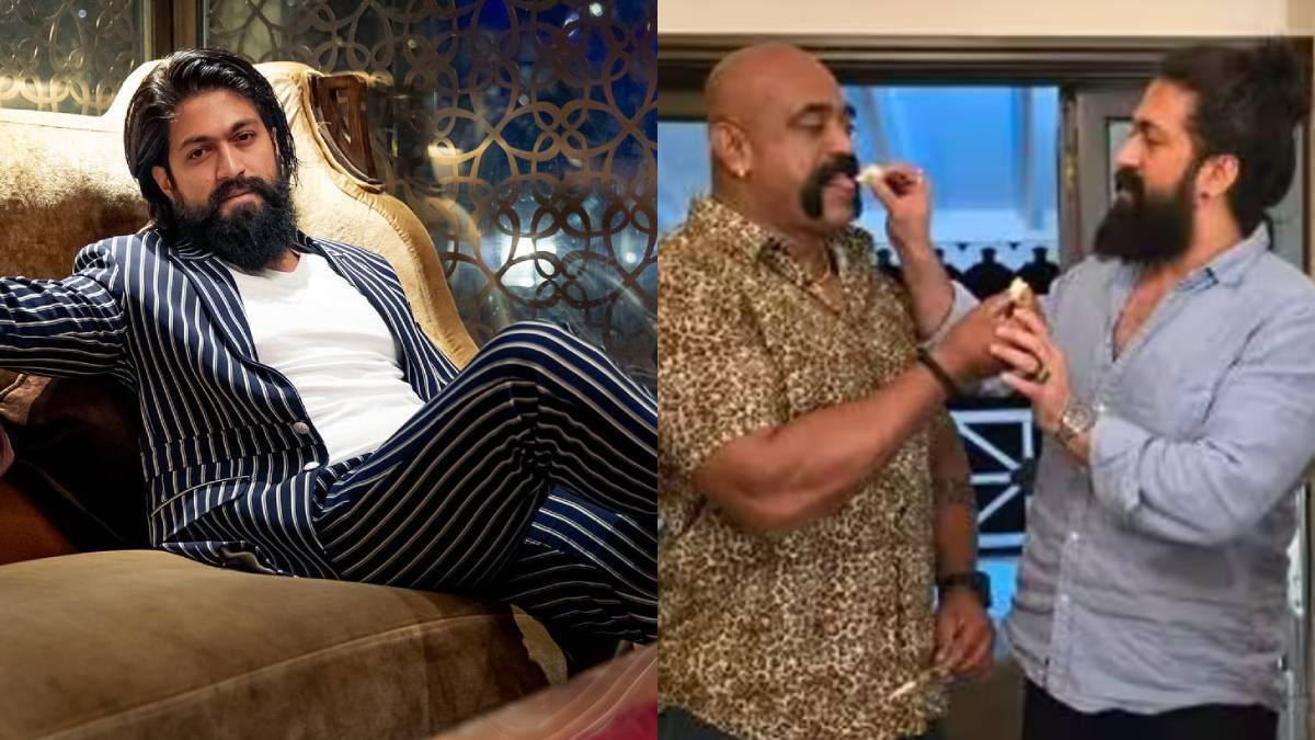 என்ன மனுஷன்யா! பாடி கார்டுக்கு கேக் ஊட்டிவிட்டு பிறந்தநாள் கொண்டாடிய ...