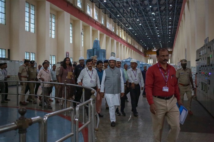 ಶರಾವತಿ ವಿದ್ಯುತ್ ಕೇಂದ್ರಕ್ಕೆ ಸಚಿವ ಕೆ. ಜೆ. ಜಾರ್ಜ್ ಭೇಟಿ | Minister Of ...