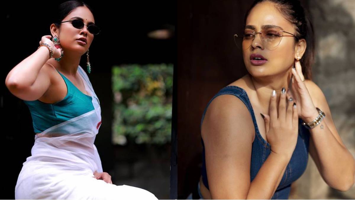 அட்டக்கத்தி நடிகையா இது? மாடர்ன் லுக்கில் கலக்கல் போஸ் கொடுத்த நந்திதா ஸ்வேதா! | Nandita Swetha ...